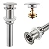 Enhon Universal Bath Tub Drain Linkage Assembly with Trip Lever and Strainer Done Cove, Bathtub ...