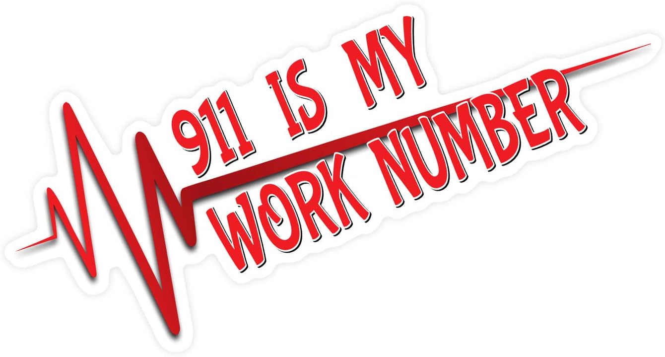 Amazon.com: Erazor Bits First Responder Reflective Decals, On Call for ...