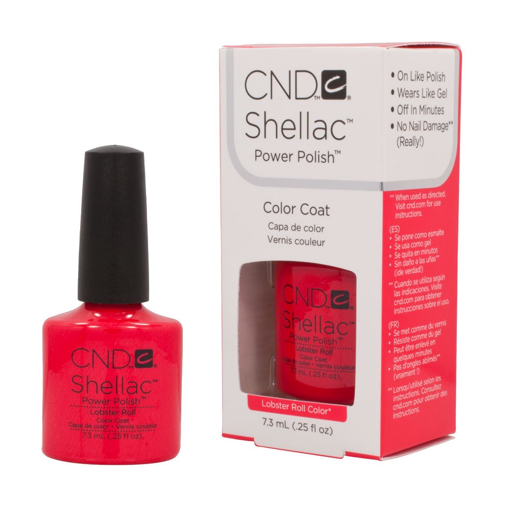 CND Shellac Nail Polish Lobster Roll – 7 ml : Amazon.co.uk: Beauty