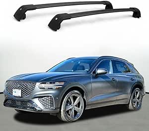 Crossbars Fits for Genesis GV70 2022 2023 2024 Luggage Carrier Roof Rack Rail Carrier Lockable ...