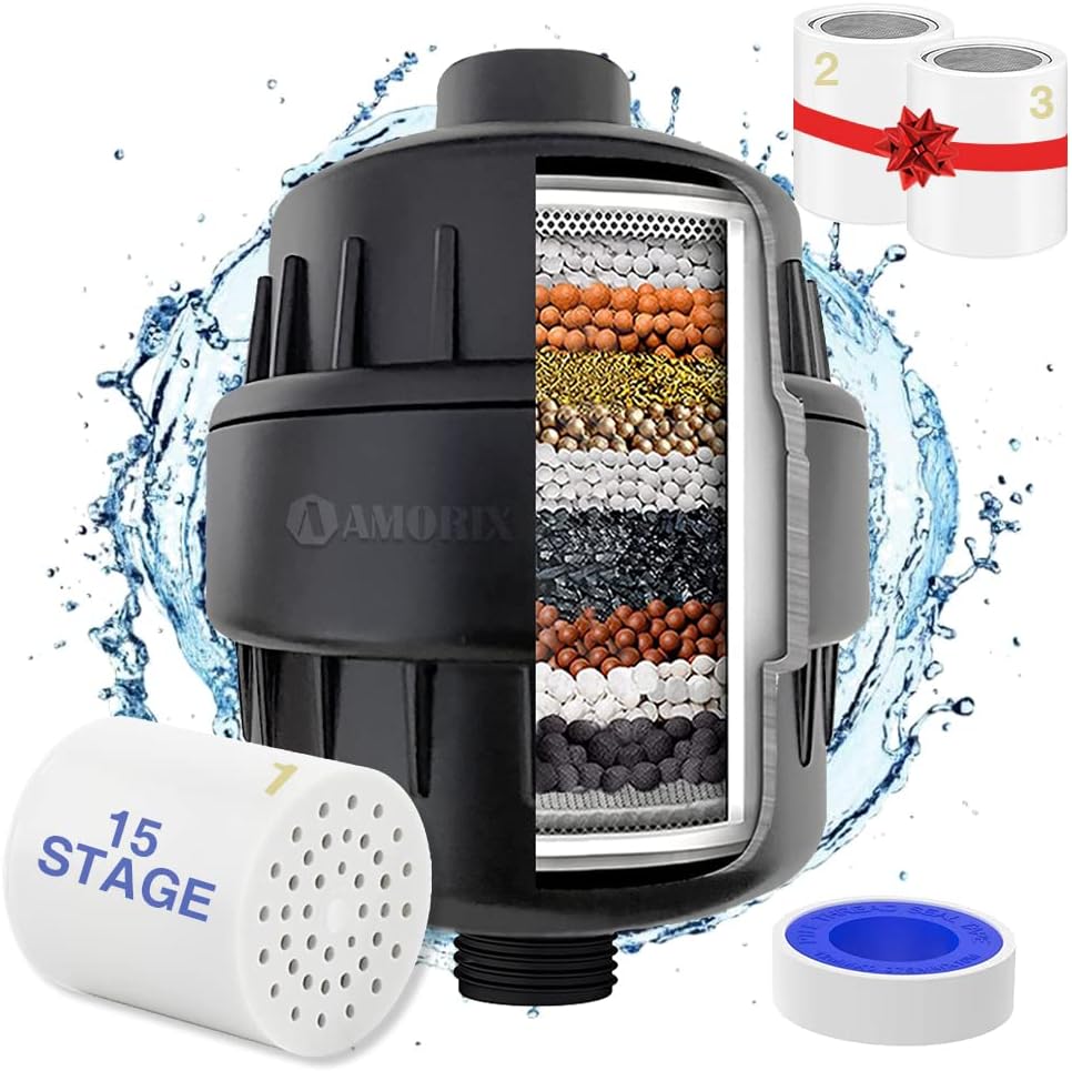 Eskiin Shower Head Water Filter Replacement For The Eskiin Showerhead ...