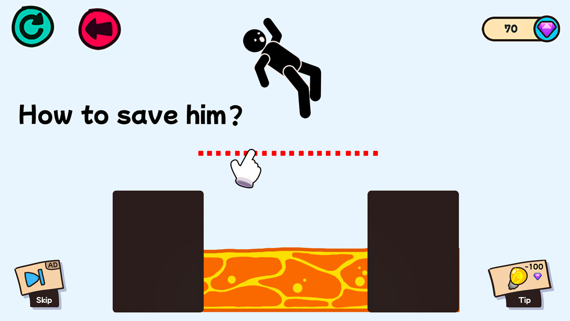 Rescue Stickman Draw Puzzle Master 3D: Draw Lines Save the Stick Hero ...
