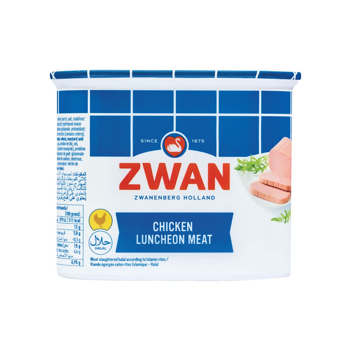 Zwan Chicken Luncheon Meat, 340G : Amazon.in: Grocery & Gourmet Foods