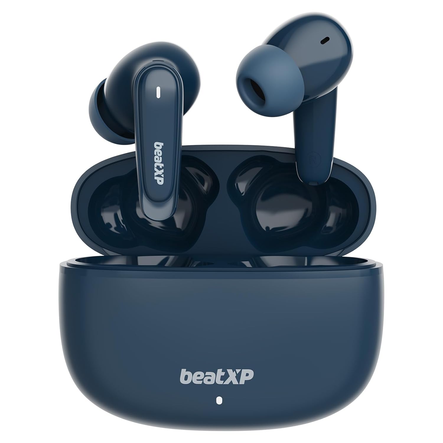 beatXP Wave XPods Bluetooth True Wireless ear buds with 50H Playtime, Quad Mic ENC Tech, 40ms ...