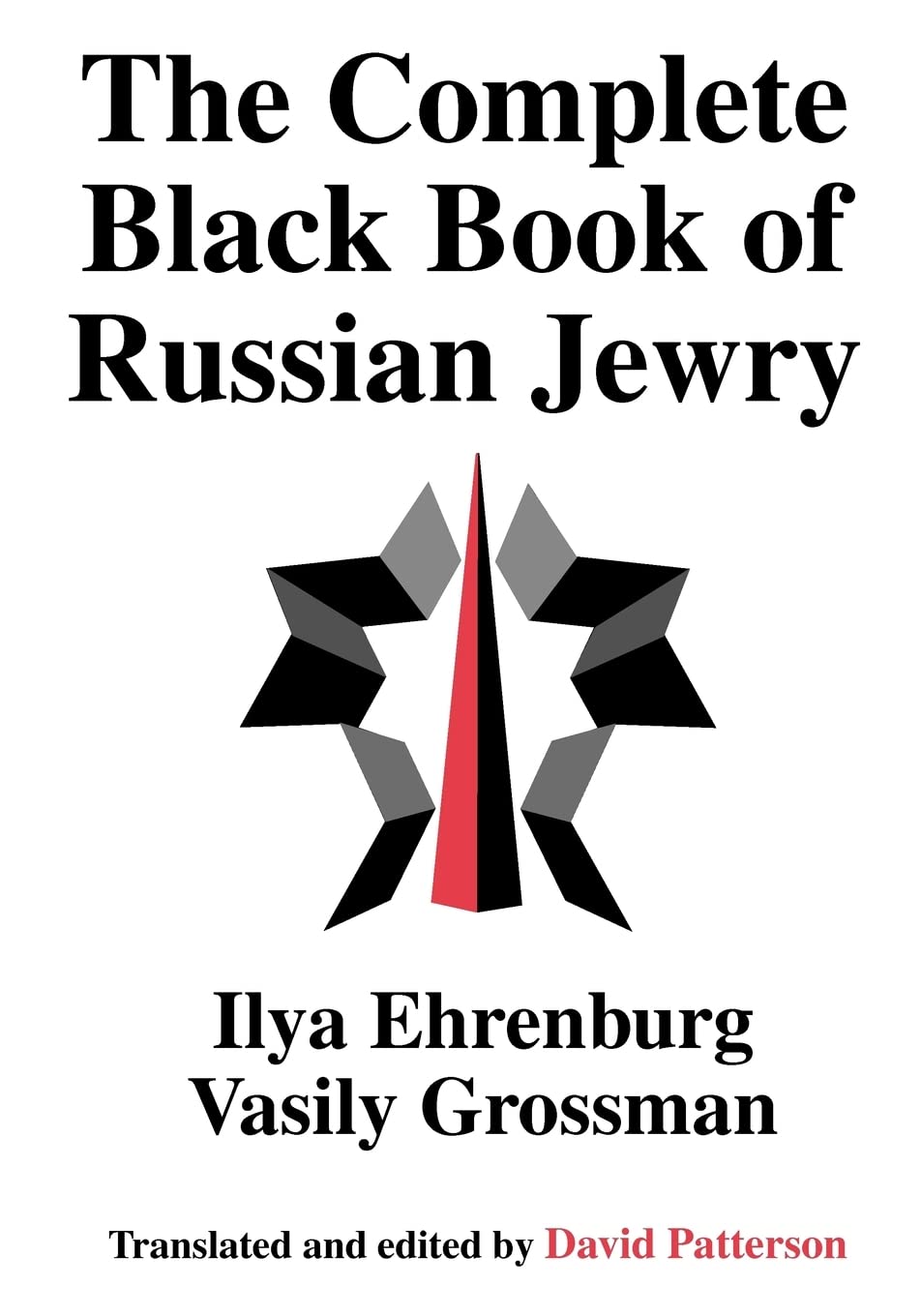 The Complete Black Book of Russian Jewry: Grossman, Vasily ...
