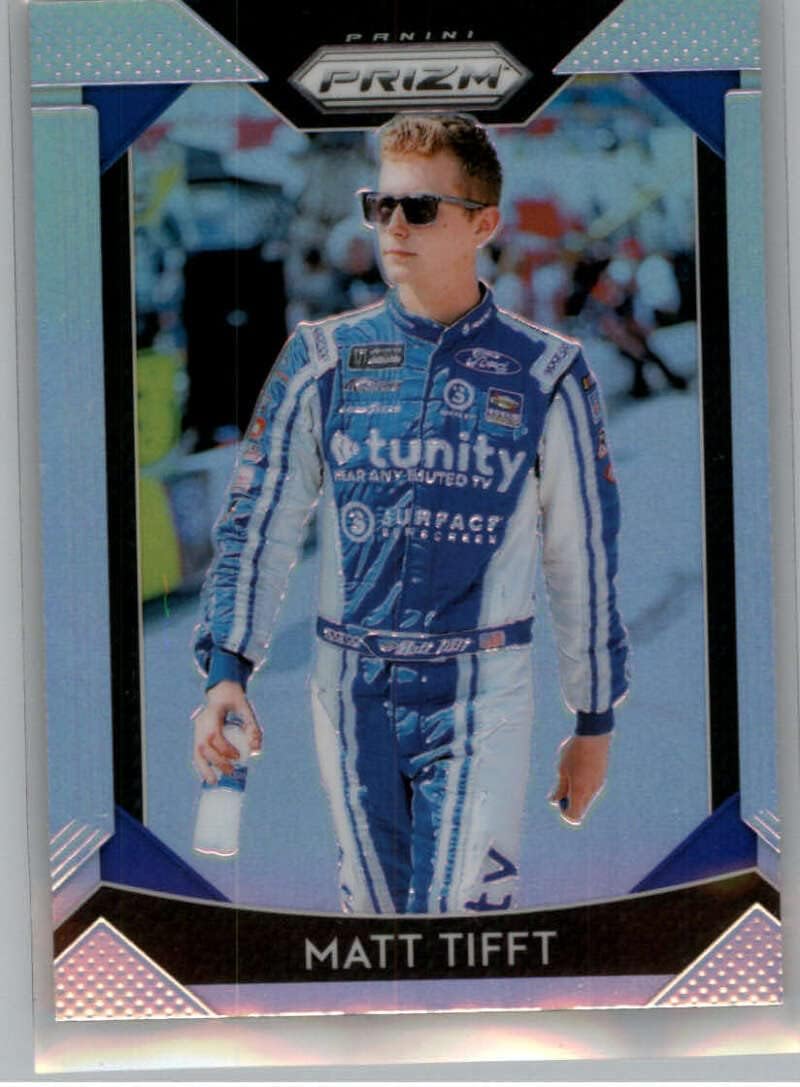 Amazon.com: 2019 Prizm Silver Prizm Refractor Racing #23 Matt Tifft ...