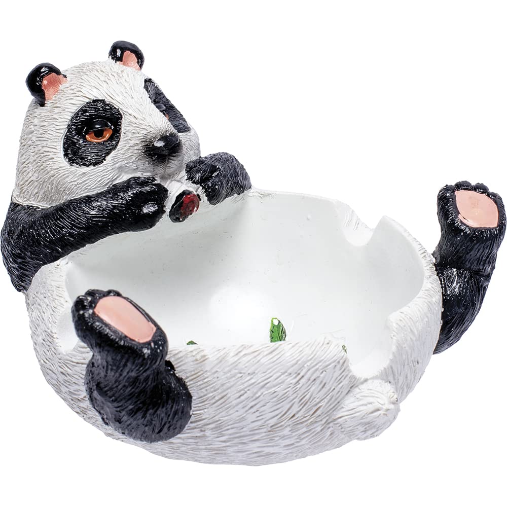 Amazon.com: 5" Stoned Panda Ashtray: Handcrafted, Fun and Unique ...