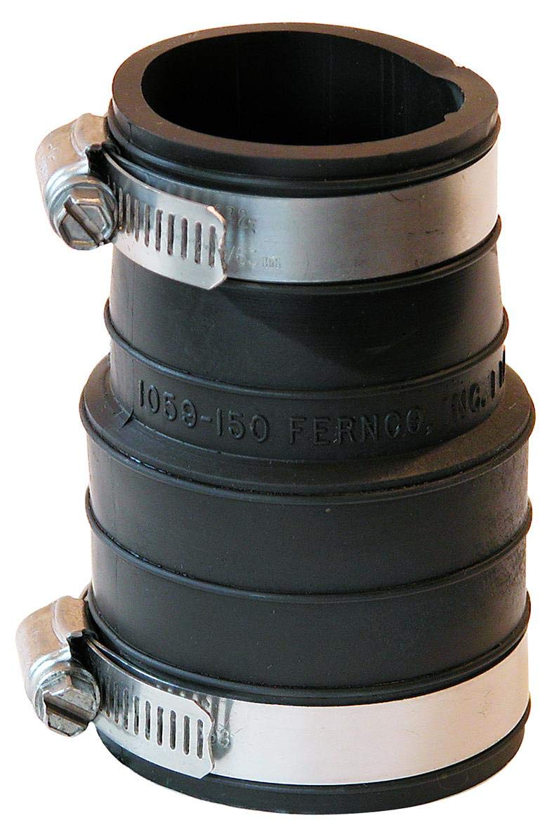 Snapklik.com : P1060-150 Flexible PVC Coupling For 1-1/2" Plastic ...