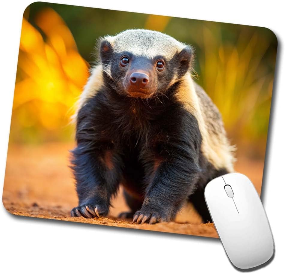 Amazon.com: Honey Badger Low Profile Mouse Pad Mat : Office Products