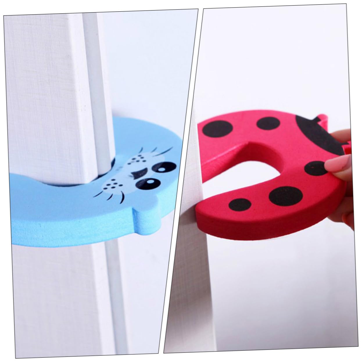 Snapklik.com : 10pcs Baby Safety Door Stops Finger Pinch Cartoon Door ...