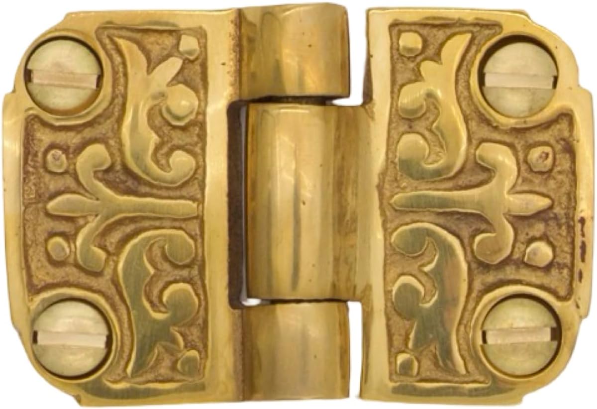 Flush Victorian Cabinet Flap Hinge in Brass 2 Inch (Brass) - Amazon.com