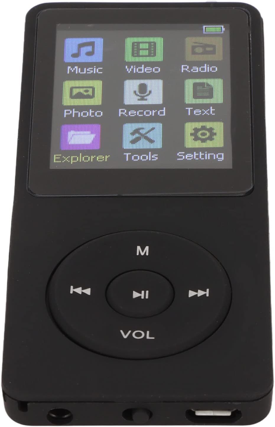 MP3 Music Player with 1.8 Inch LCD Screen, Portable Digital Lossless ...