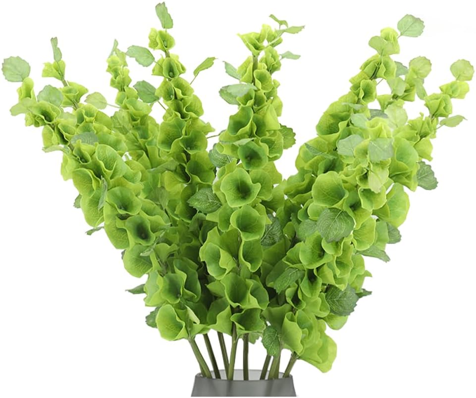 Amazon.com: Simulated Shell Leaf Artificial Flower Bell Grass Flower ...