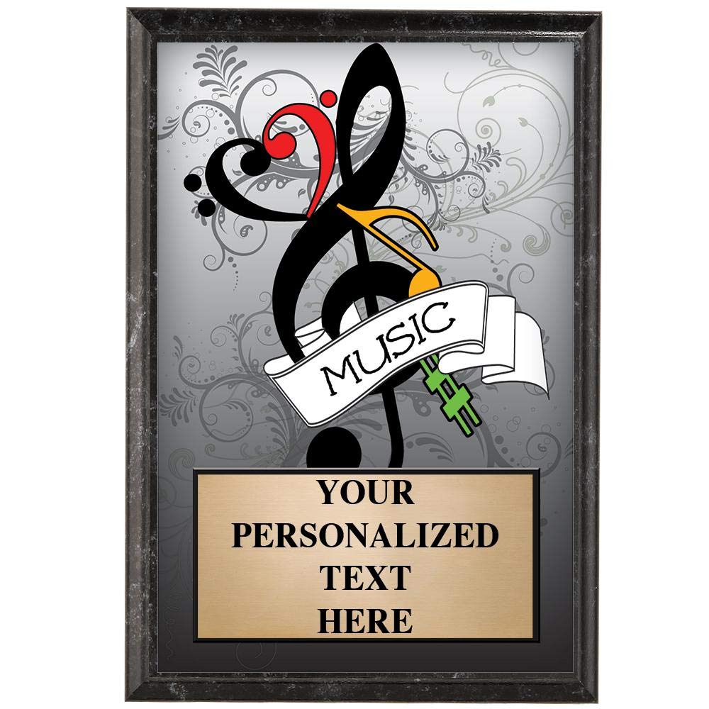 Amazon.com: Music Plaques, 5 x 7 Show Stopper Music Trophy Plaque With ...