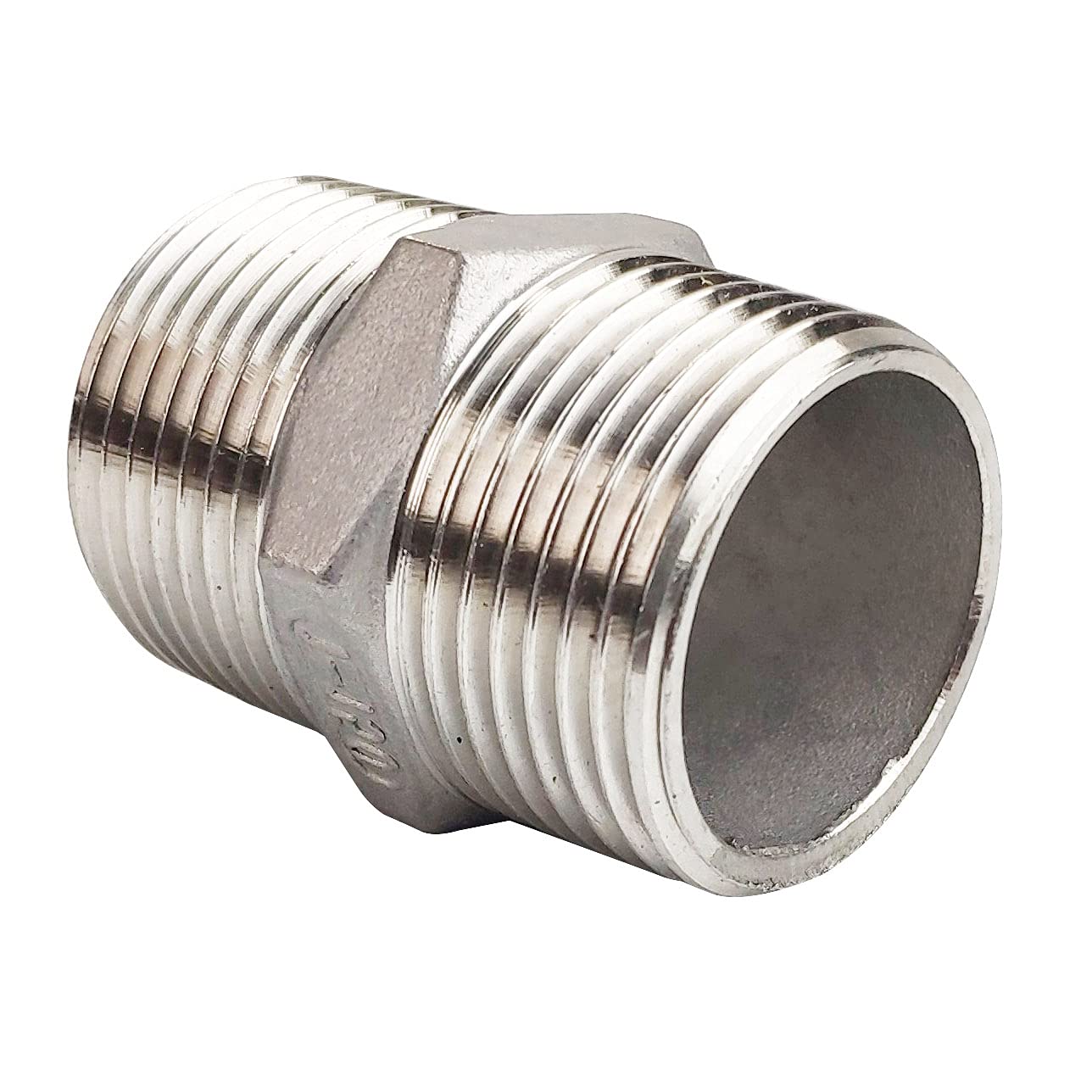 Snapklik.com : 3/4" Male To Male Hex Nipple Threaded Pipe Fitting NPT ...