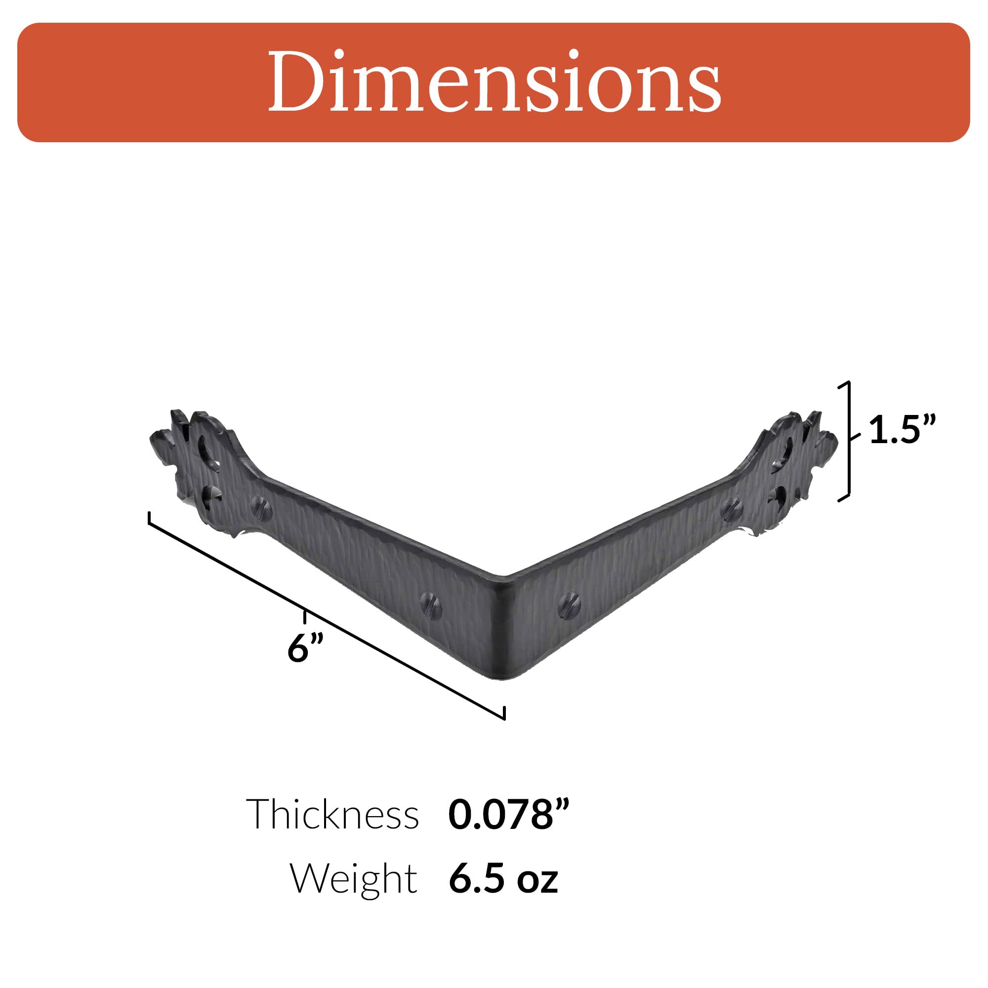 Rustic Table Edge Corner Brackets Corner Table Bracket Etsy