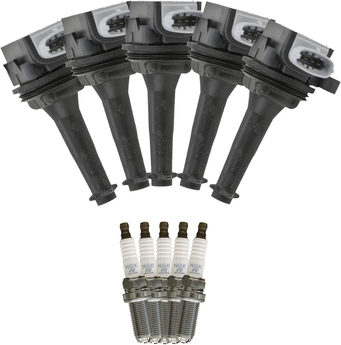 Amazon.com: OEM Ignition Coil Kit For Volvo S40 V50 i 2.4i 2.4L L5 : Automotive