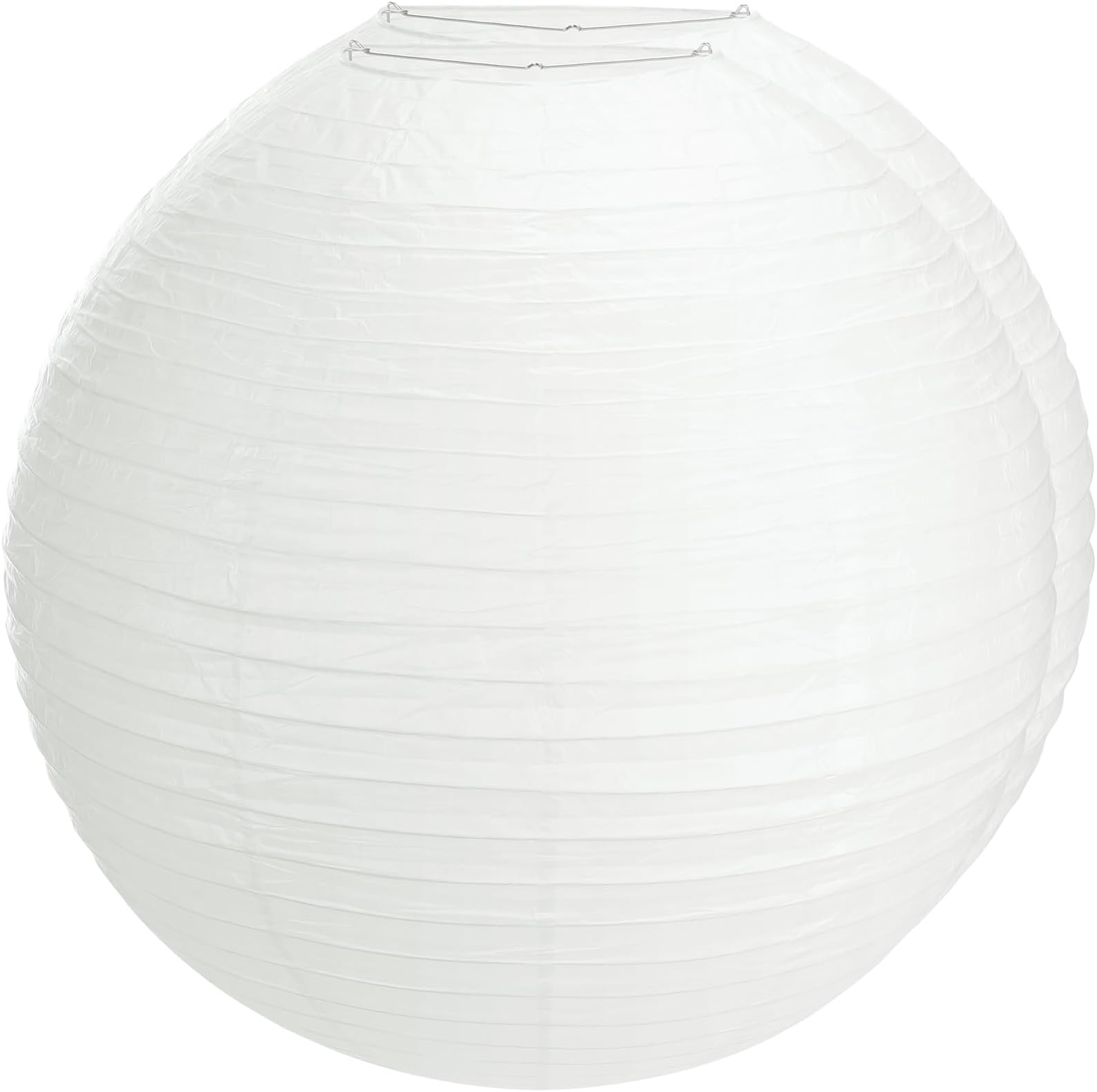 Henjjras 23inch White Round Paper Lamp shade,Chinese Lanterns,Pendent ...