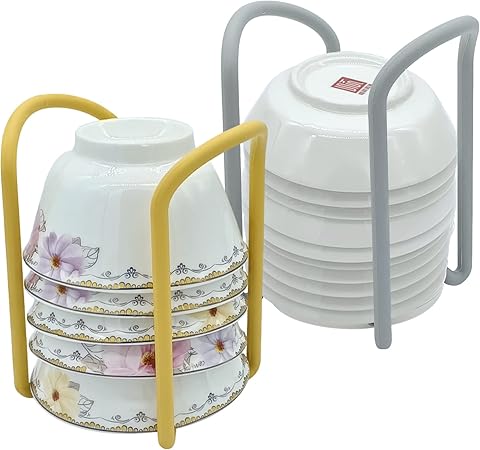 Amazon.com: 2 Pack Telescopic Tray Storage Rack, Dish Drying Rack ...