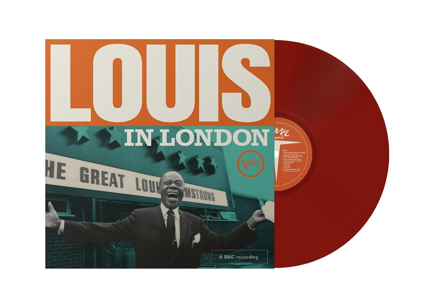Amazon.com: Louis In London [Translucent Ruby LP] [Amazon Exclusive ...
