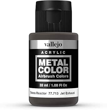 Amazon.com: Vallejo Jet Exhaust Metal Color 32ml Paint : Arts, Crafts ...