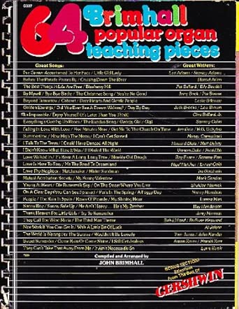 64 Popular Organ Teaching Pieces: unknown author: Amazon.com: Books