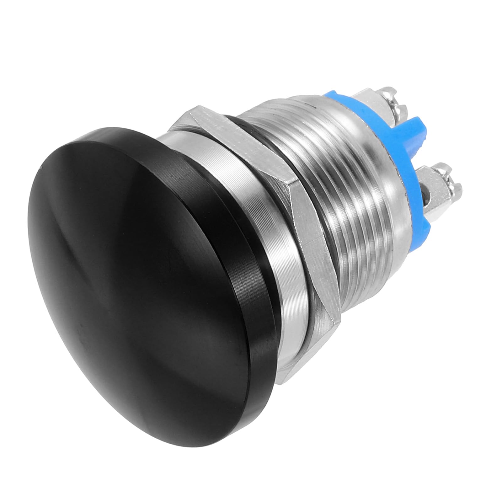 METALLIXITY 1PCS 5A 19MM 3/4″ Momentary Mushroom Head Push Button ...