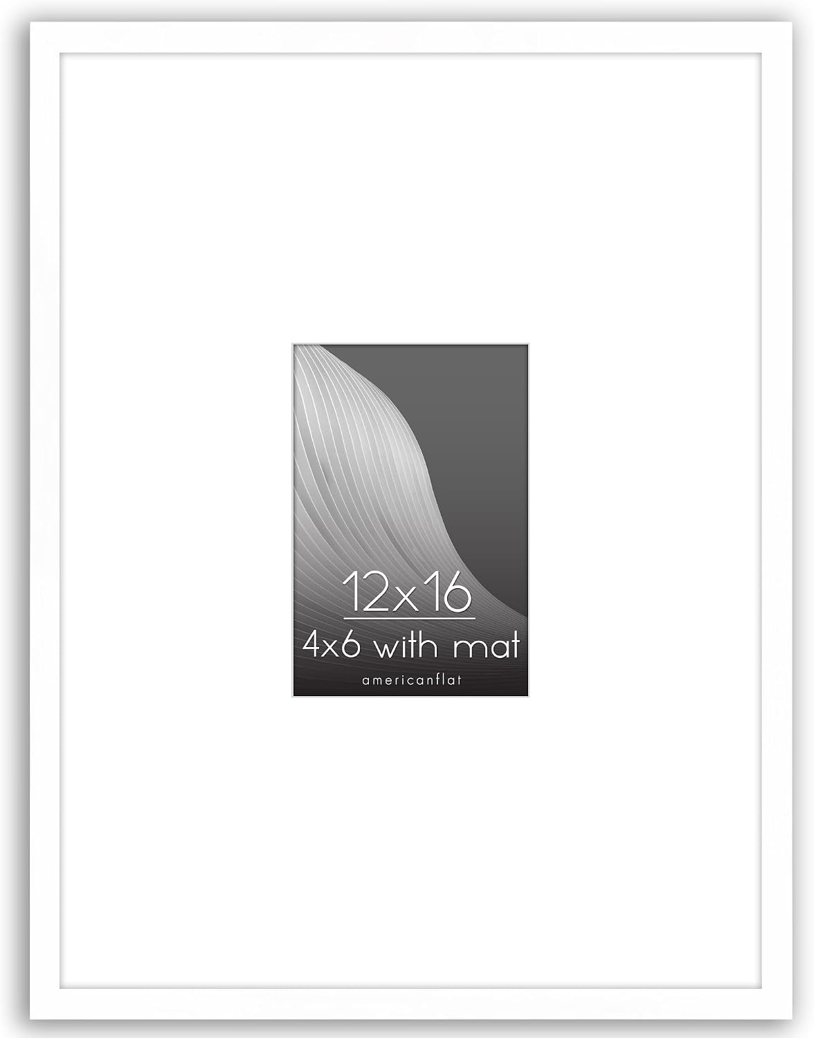Amazon.com - Americanflat 12x16 Picture Frame with Polished Plexiglass ...