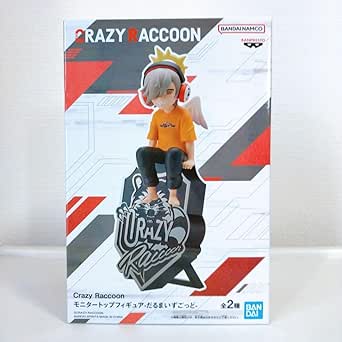 Amazon.co.jp: Crazy Raccoon Monitor Top Figure - Daruma Izugodo- B ...