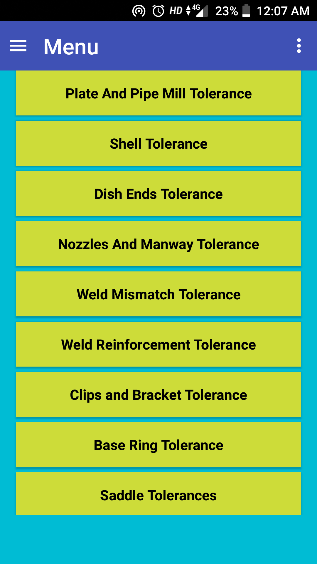Pressure Vessels Tolerance - App on Amazon Appstore