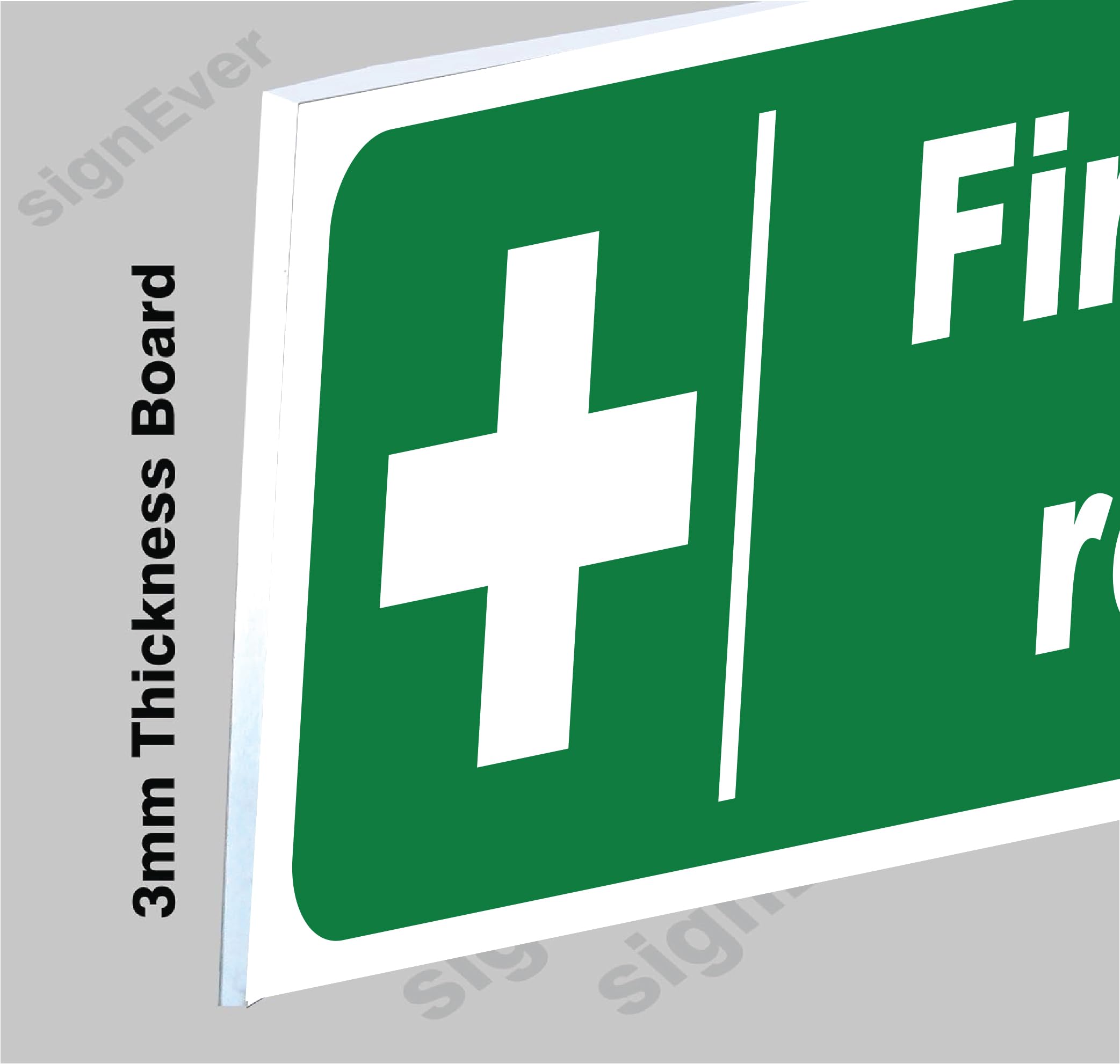 Buy SIGN EVER First Aid Room Sign Board For Hospital Clinic Bank Office ...