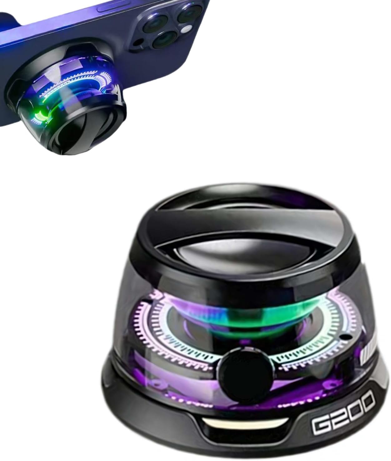 G200 Magnetic Bluetooth Speaker,Wireless Phone Stand Gaming Speaker ...