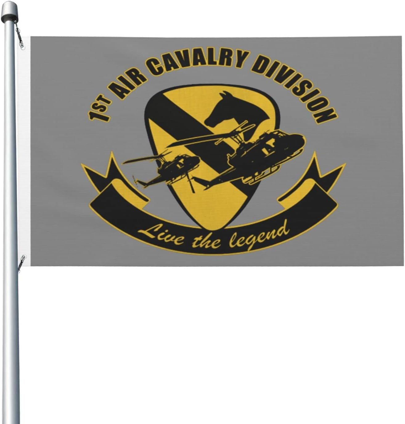 Amazon.com : 1st Air Cavalry Division Air Cav Double Sided Flag Outdoor ...