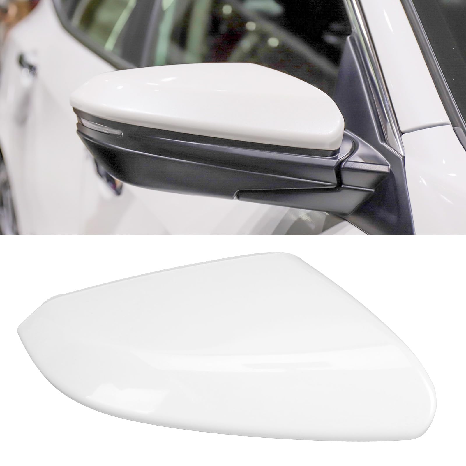 Amazon.com: MOFOAP Right Passenger Side Mirror Cover Caps Compatible ...