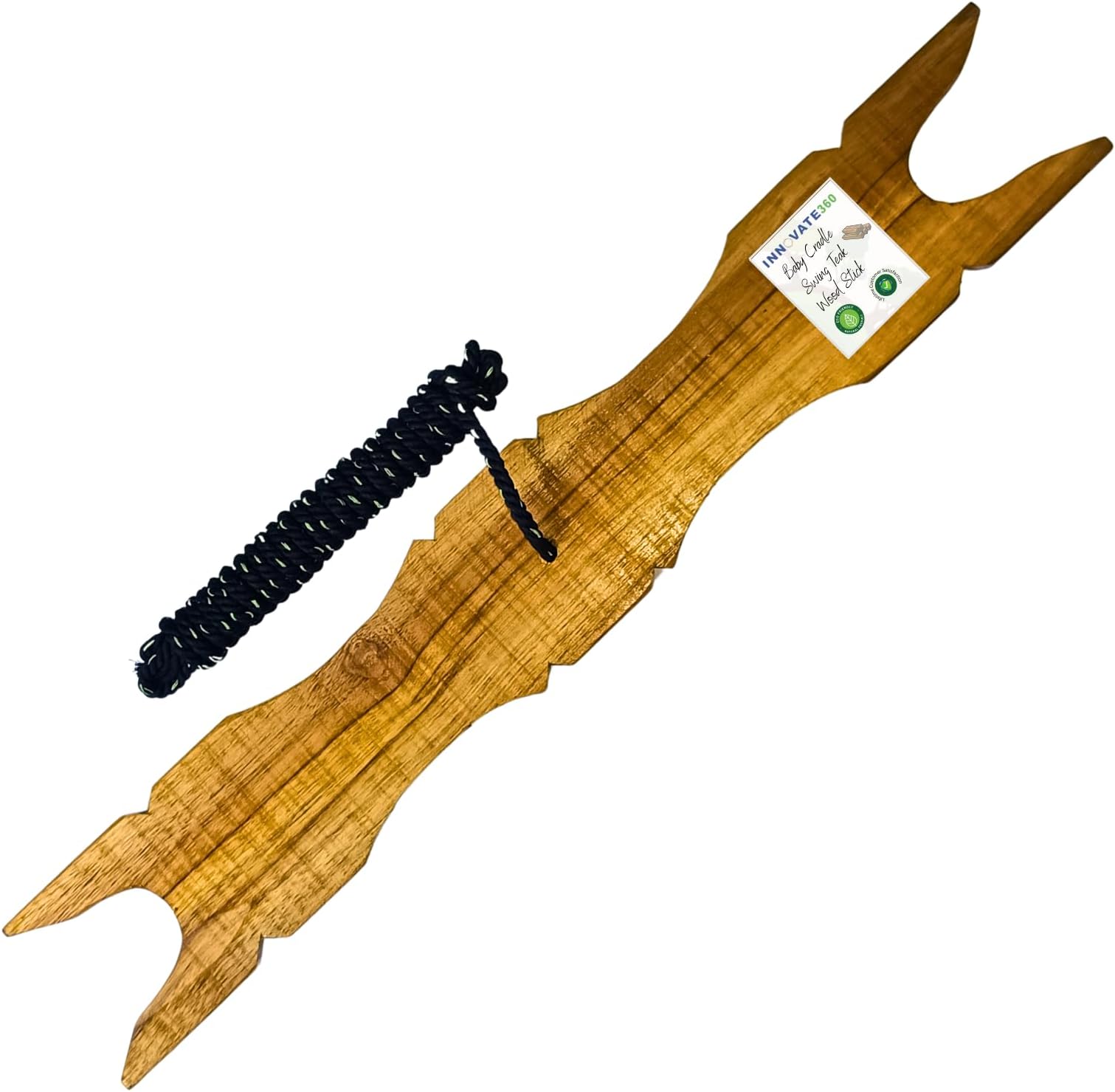 Jayam Traditional Wooden Thottil Kambu/Baby Cradle Swing Stick/Rope ...