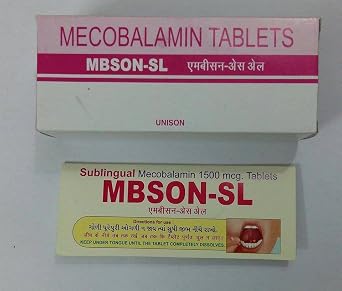 MBSON -SL 1500MCG - Strip of 10 Tablets : Amazon.in: Fashion