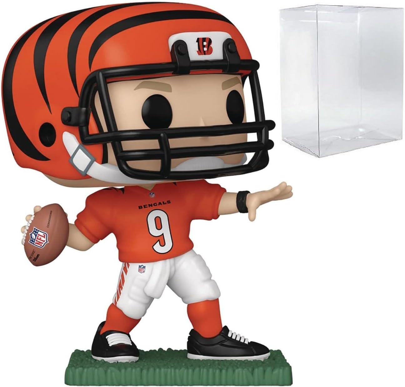 Amazon.com: POP Football: Bengals - Joe Burrow Funko Vinyl Figure ...