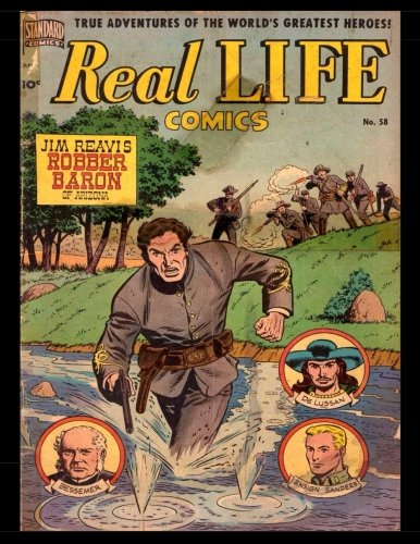 Real Life Comics #58: Classic Golden Age Comic 1951 - True Adventures ...