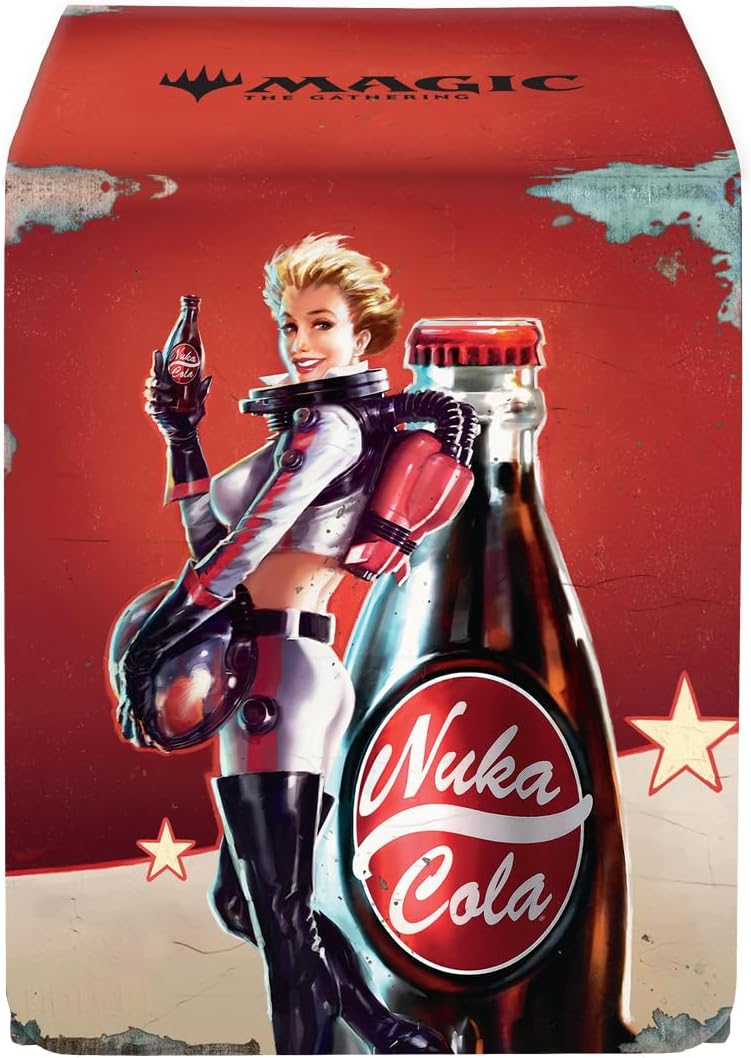 Amazon.com: Ultra Pro - Fallout Alcove Flip Deck Box - Nuka Cola Pinup ...