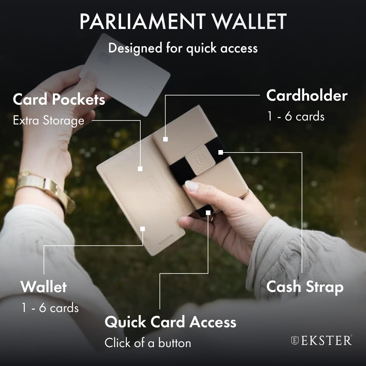 Snapklik.com : Ekster Parliament Mens Wallet RFID Blocking Leather ...
