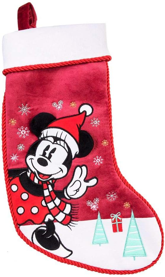 Amazon.com: Disney Minnie Mouse Holiday Stocking : Home & Kitchen