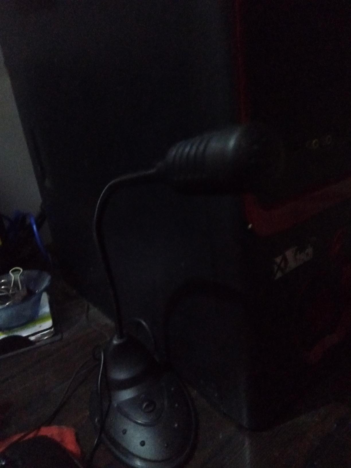 Technotech 3.5mm Table Top Microphone with Stand (Black) for Laptop, PC ...