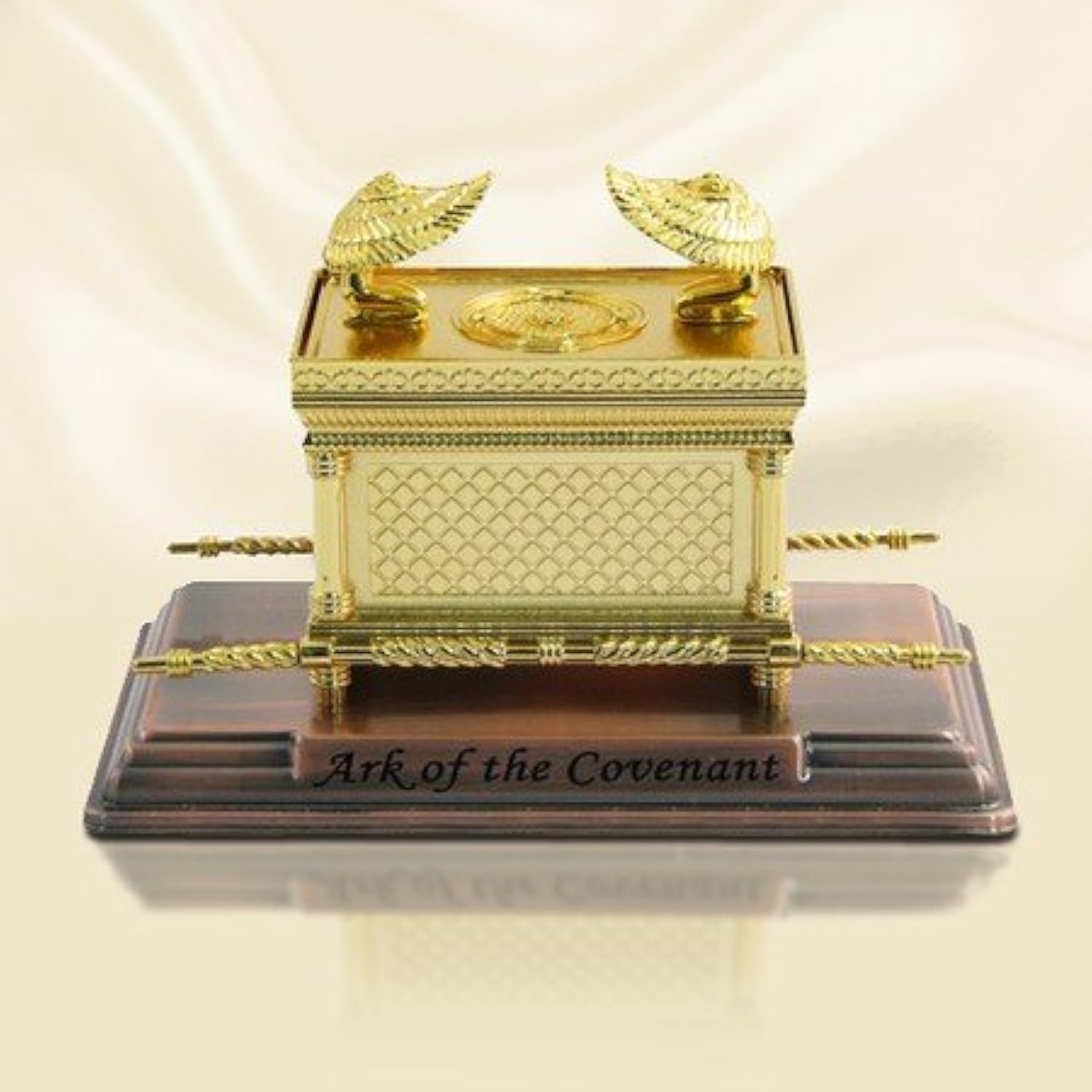 Amazon.com: Ebros Matte Gold Holy Ark of The Covenant with Ten ...