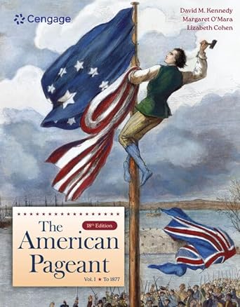 Amazon.com: The American Pageant, Volume I (MindTap Course List ...