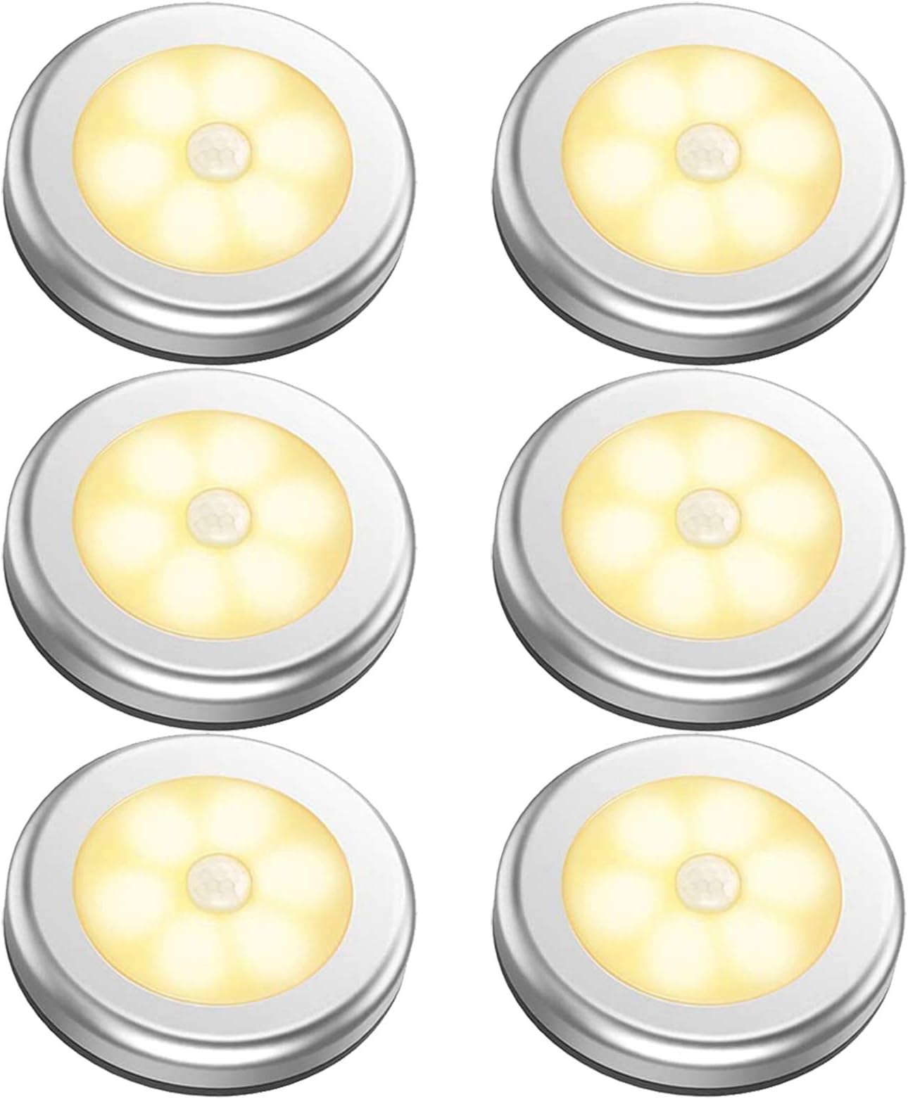 GAGAYA Battery Operated Motion Sensor Light Indoor, LED Closet Lights ...