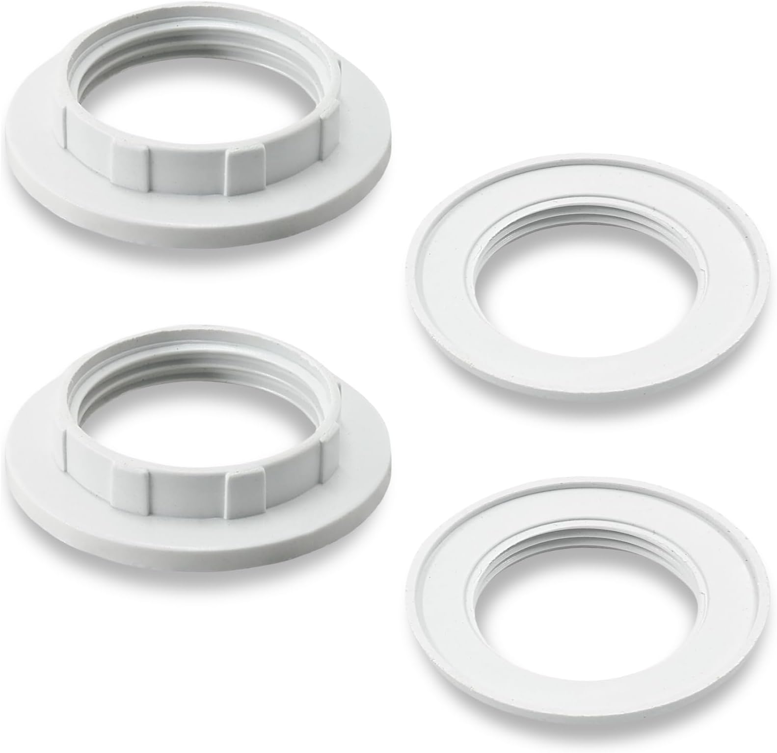 PZRT 5pcs Lampshade Reducing Rings E27 to E14 Adapter Converters Lamp ...