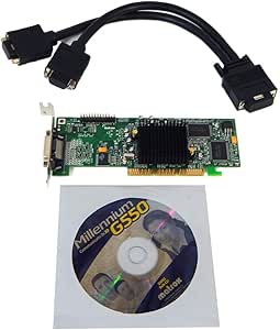 Matrox Millennium G550 - Placa de vídeo multimonitor - G550 - Agp 4X - 32 Mb | Amazon.com.br