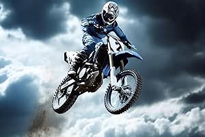 Amazon.com: Motorcycle Diamond Painting Kits for Adults&Kids DIY Person ...