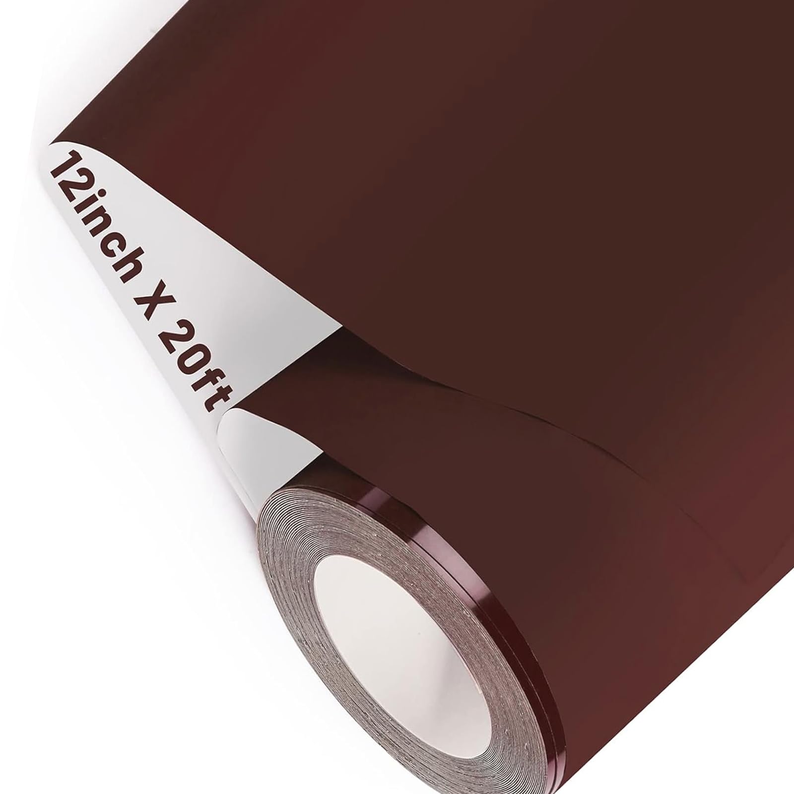 Snapklik.com : GIRAFVINYL Brown HTV Iron On Vinyl - 12" X 20ft Brown ...