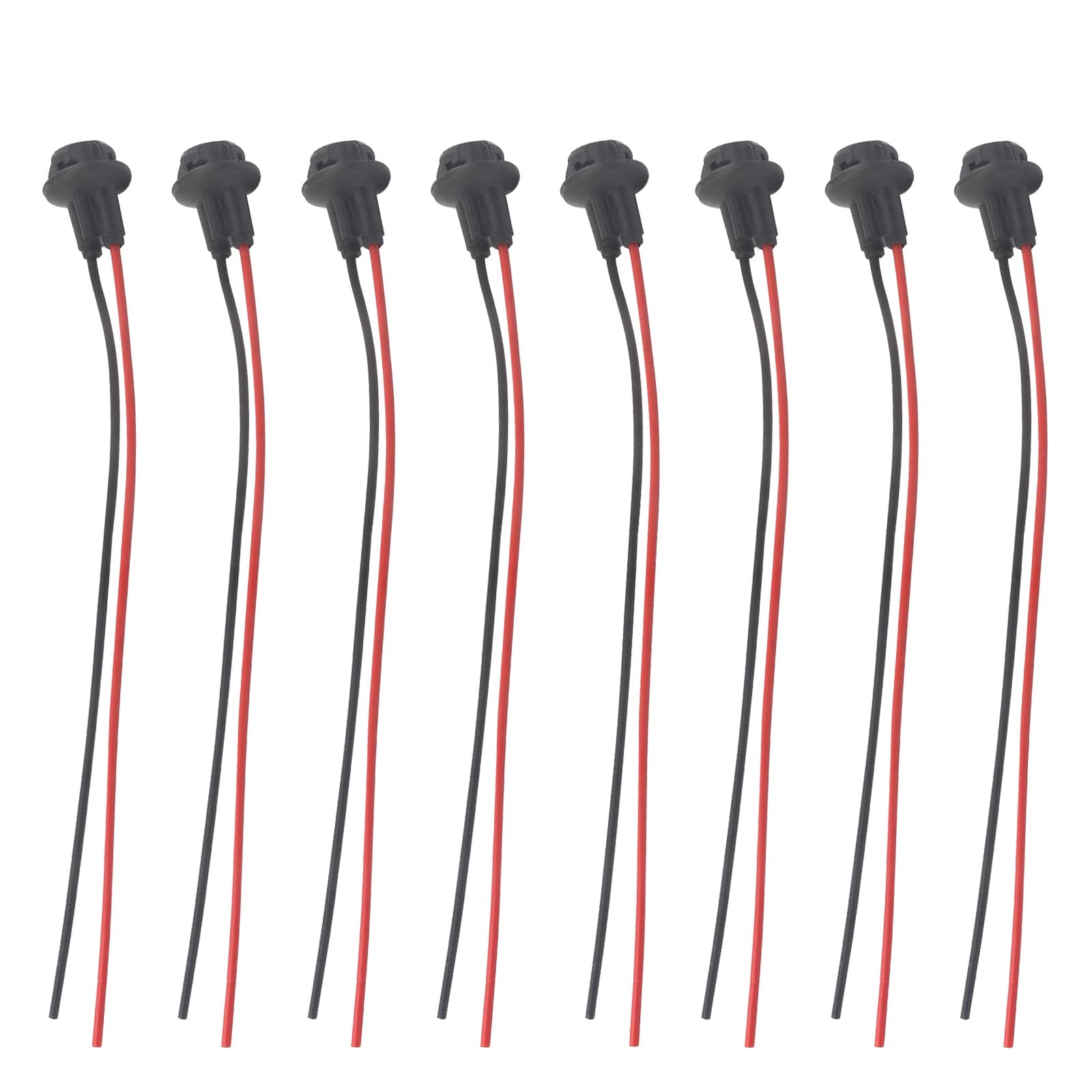 Amazon.com: FLYPIG 8PCS T10 W5W 194 168 LED Light Bulbs Sockets Pre ...